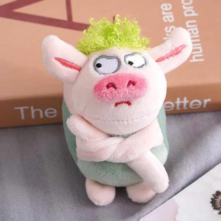 Yidian Factory's Custom Cute Pig Plush Keychain Toy Unique Design ...