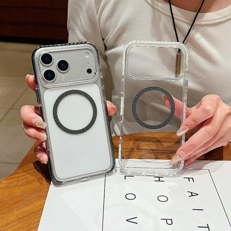 Premium Magnetic Wireless Charging Phone Case for iPhone 17 16 Pro Max ...