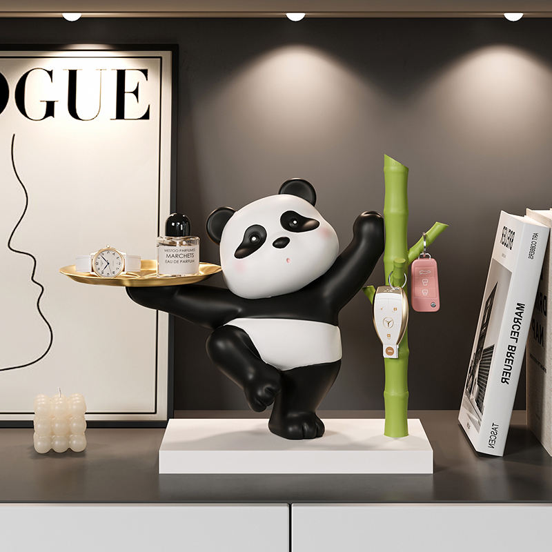 Popular Animal Statues Modern Entrance and Living Room Decorations Cute ...