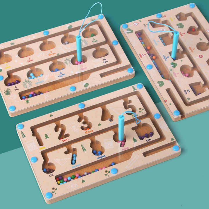 YUCI Hot Sale Color Digital Maze Maze Educational Game Color Number ...