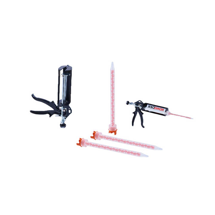 KONGDER 250&490m Glue gun thread mixing tube 10:1 Seamless caulk glue ...