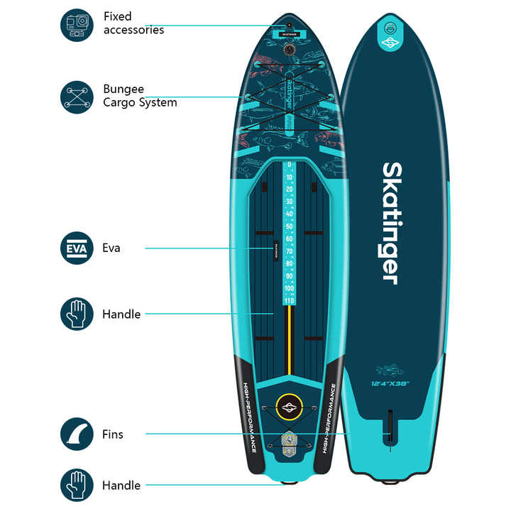 Skatinger Oem Fishing sup Drop Stitch Surfing Inflatable Stand up ...