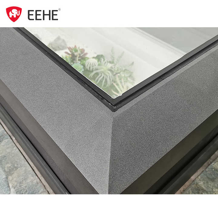 Vertical Chain Aluminum Laminated Glass Skylight by EEHE
