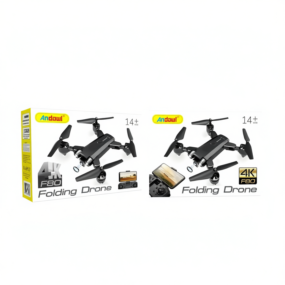 Beginner Remote Control Drone with HD Dual Camera GPS 3 Axis Gyro Small ...