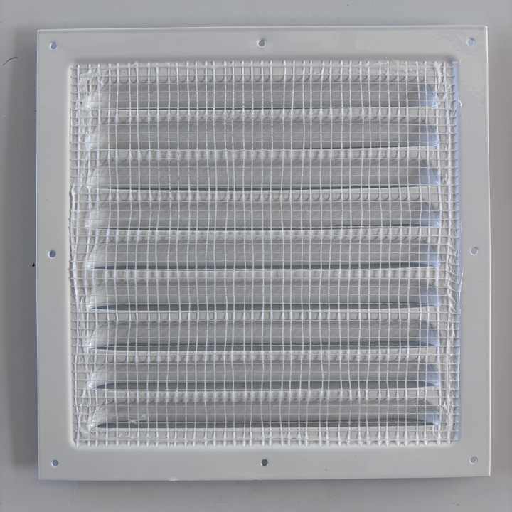 Aluminum Alloy Louvered Exterior Wall Ventilation Outlet Rainproof Wind ...