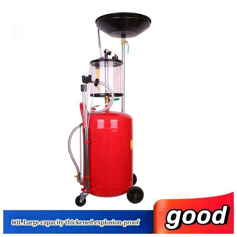 80 Liters Pneumatic Steel Oil Drain Machine Vehicle Equipment with ...
