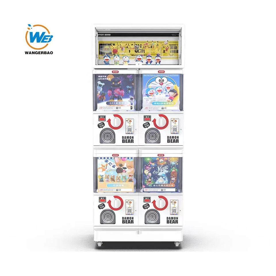 Wangerbao Mini Japanese Style Gacha Gachapon Capsule Vending Machine ...