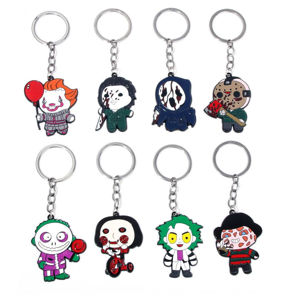 New Style Classic Horror Movie Killer Halloween Keychain