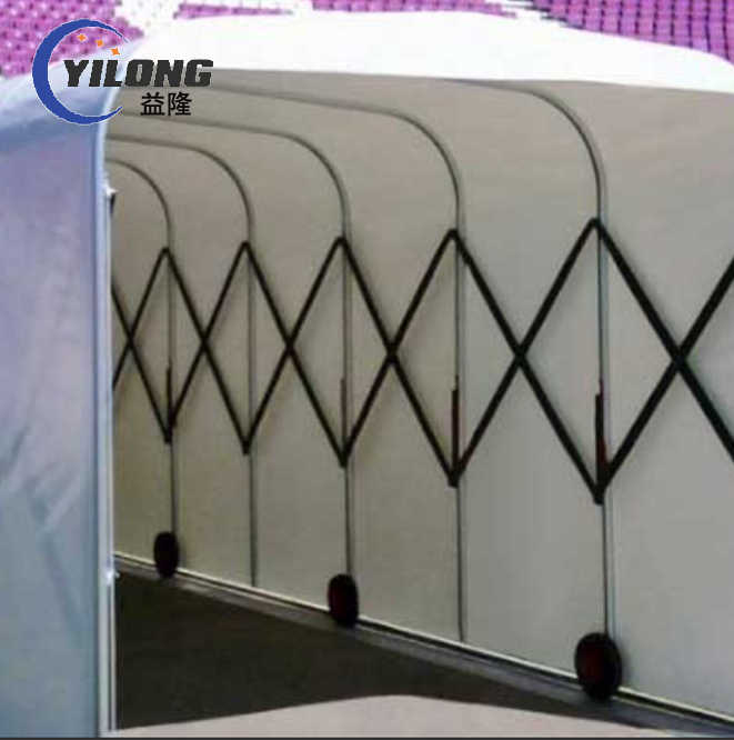 Outdoor Waterproof Roofing Canvas Steel Frames Car Tunnel