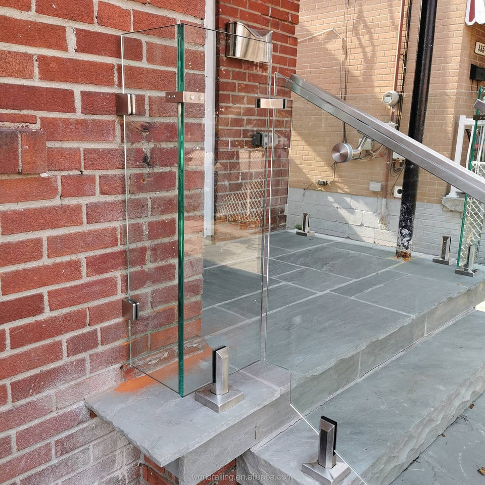 YL Rave Reviews Modern Balcony Baluster Staircase Glass Clamps ...