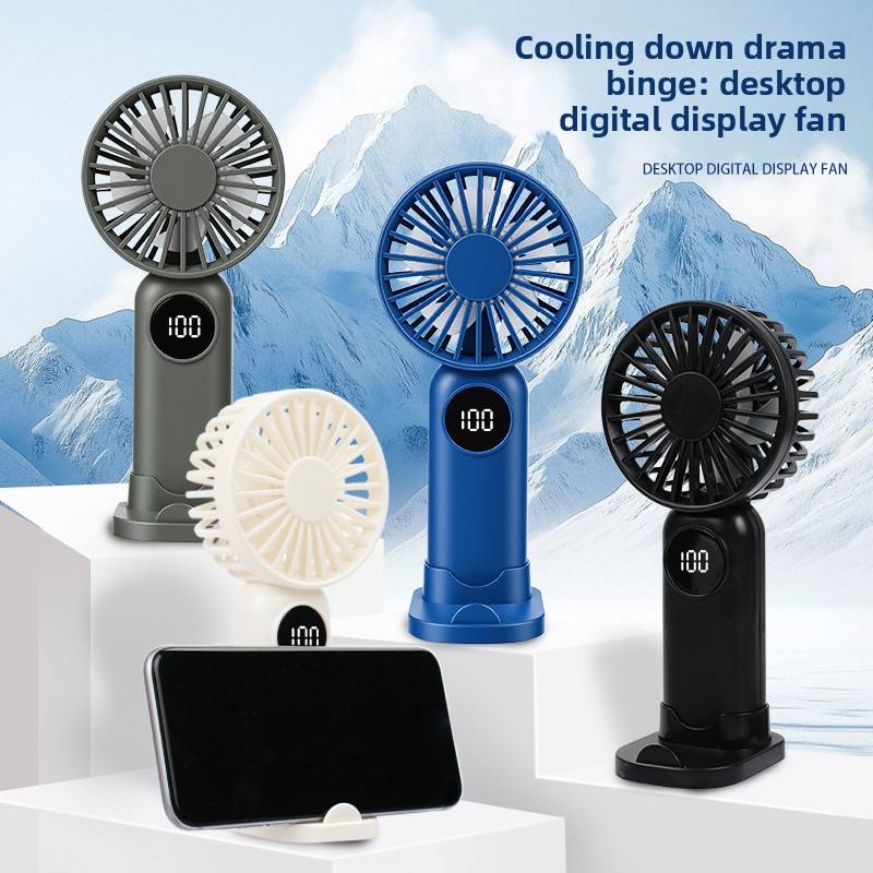 2026 New Arrivals 5 Speed Levels High-Speed Ice Cooling Fan 500 Mah ...
