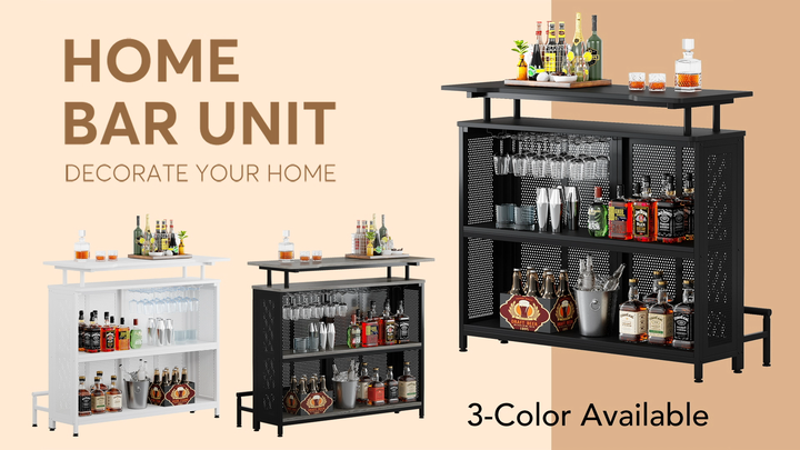 Home Modern Furniture Bar Stand Table Height Dining Night Club Party ...