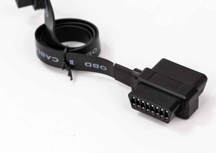 OBD II OBD2 Automotive Truck Diagnostic Cable 1 Male 2 Female Pass ...