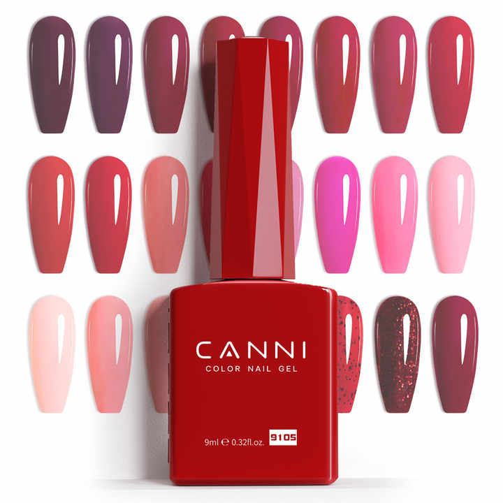 CANNI Nail Art Gel Polish - Vegan, Hema Free, Long Lasting