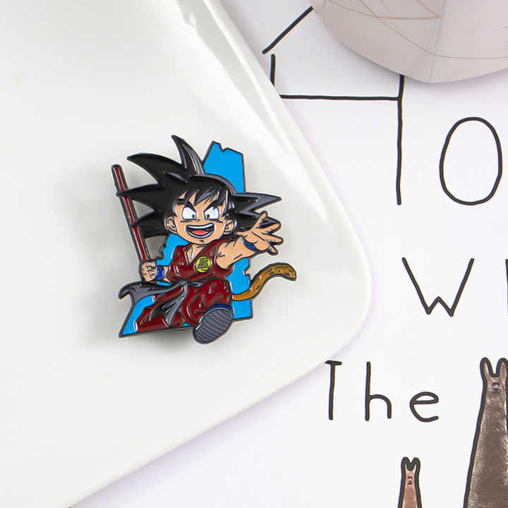 Shop Our Anime DBZ Custom Pins Logo Cartoon Character Brooches