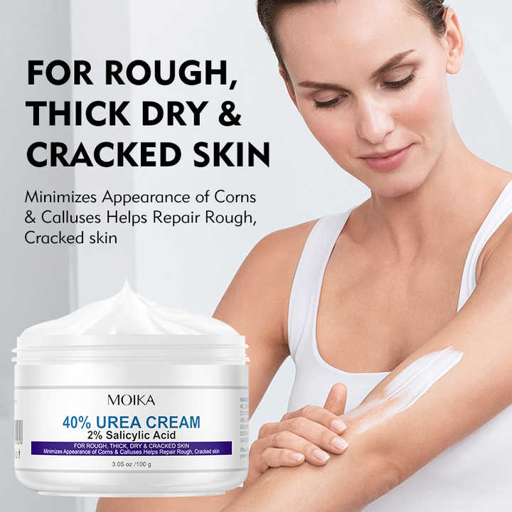 Dry Cracked Feet Elbows Knees Repair Moisturizer 40% Urea Cream Dead ...