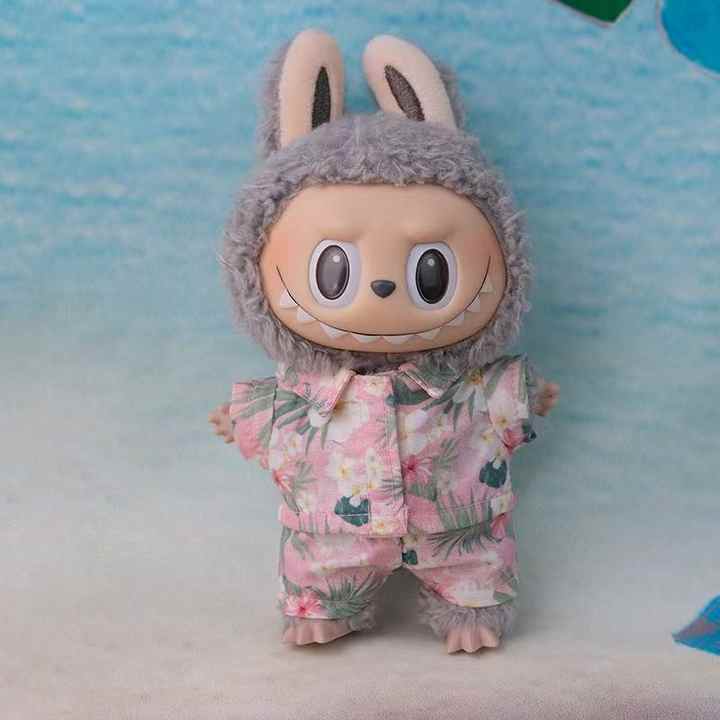 Ensemble de plage Labubu Vêtements de plage Labubu Pendentif Labubu Sit ...