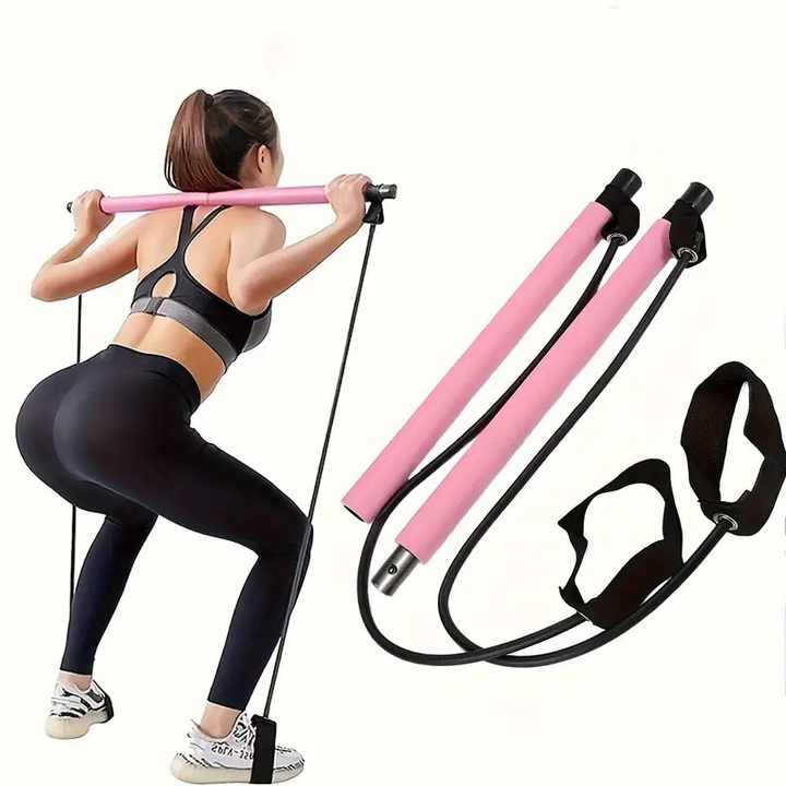 High Quality Pilates Bar Set - Ultimate Elastic Resistance