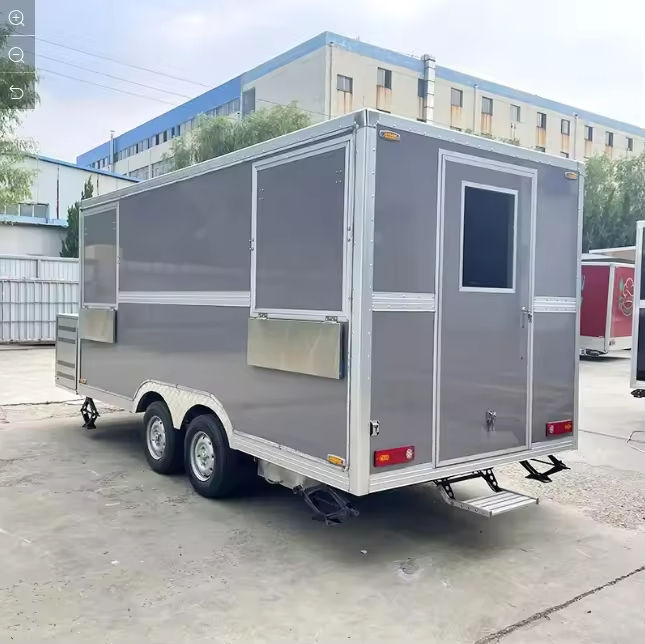 Electric Traction Stainless Steel Rust Resistant Fast Food Dining Car ...