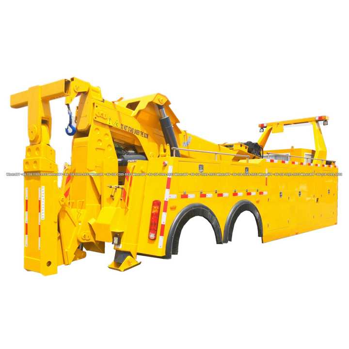 Dtu Wrecker Rotator 35tons Platform Wreckere 30 Tow Truck Wrecker Body ...