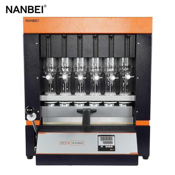 Laboratory Soxhlet Extraction Fat Content Analyzer for Grain, Food, and ...