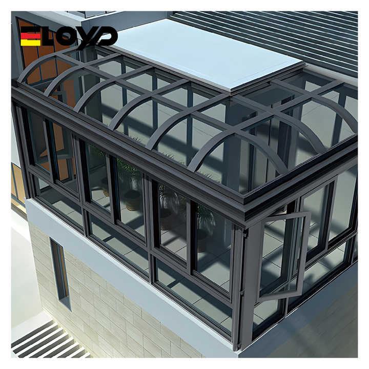 Custom Free Standing Outdoor Garden Sunroom 4 Season Solarium Veranda ...