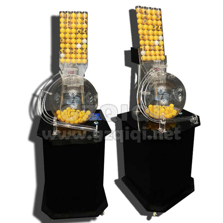 Black Air Blown Lottery Machine for Lotto Games P400