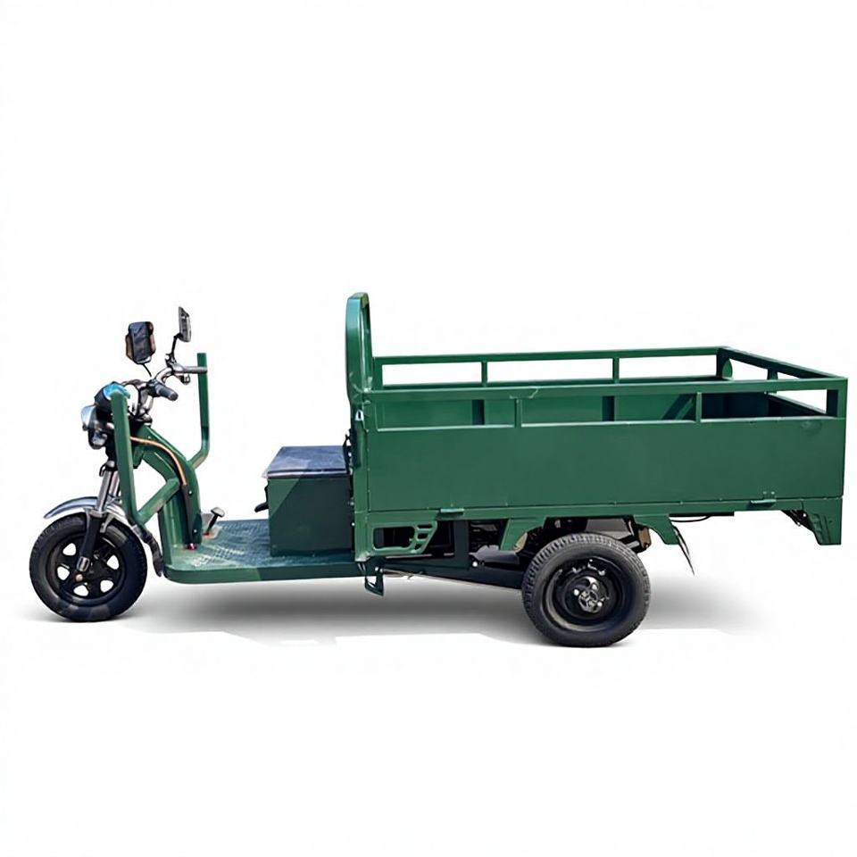 Manufacturer-made Electric Tricycle Cargo Transport Extended Bed Water ...