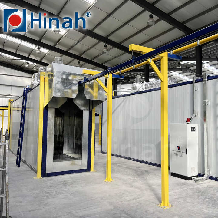 Industrial Curing Oven with Infrared Gas Burners for Powder Coating System