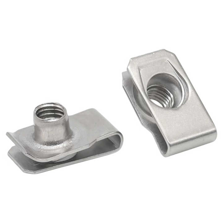 Stainless Steel U-shaped Clamp Nut Q312 Spring Nut SUS Card Buckle ...