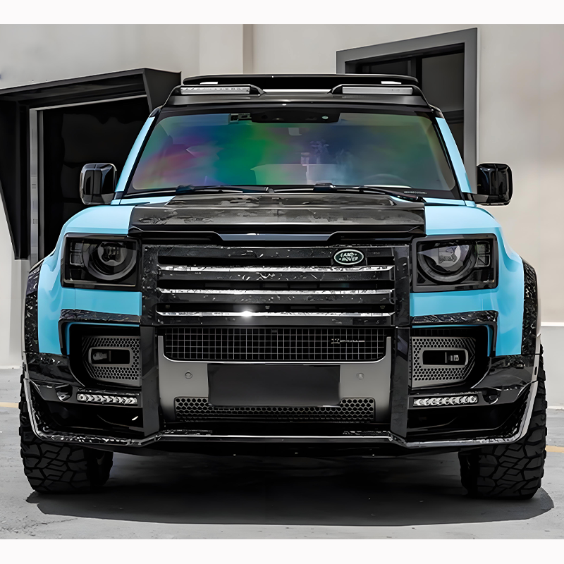 For 2021 Land Rover Defender 110 Upgrade ZLO Style Front Lip Grille ...