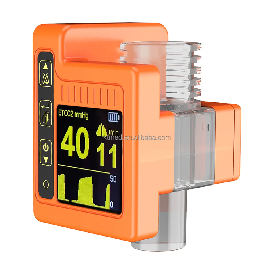 KT-W047 Smallest End-tidal Capnometry ETCO2 Monitor Capnograph Monitor ...