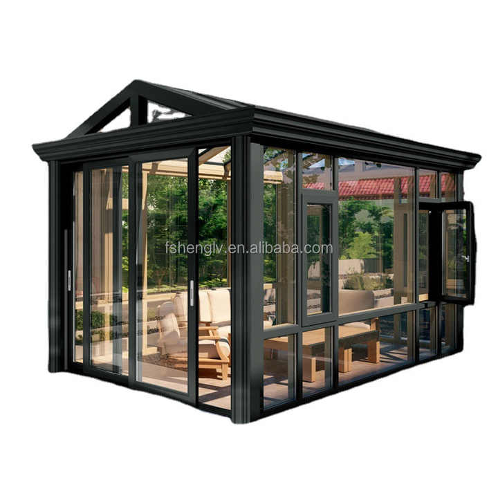 Free Standing Sunroom - Aluminum Solarium Greenhouse