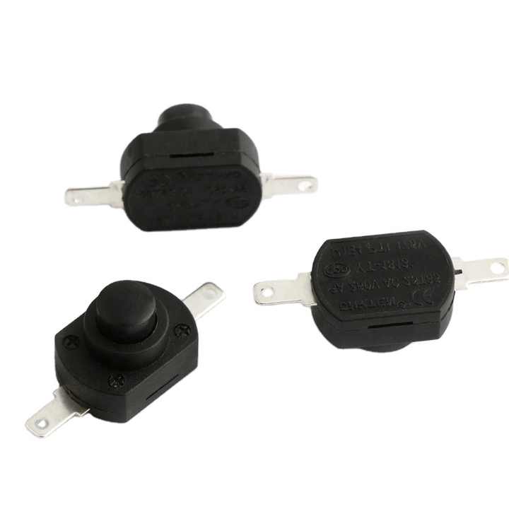 High Current Push Button Switch on Off SMT 2 Pin 6A 19mm 250V AC 25T85 ...