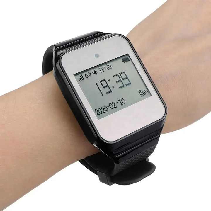 Wireless Pager Call Button - 500+feet Waterproof System