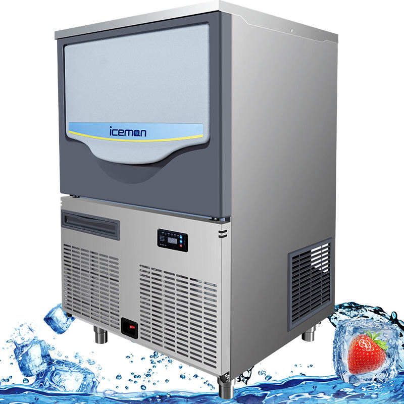 ICY-100 Best Selling Ice Maker 100 Kgs Per Day Crescent Shape Ice ...