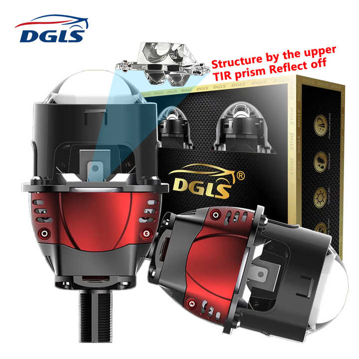 DGLS Best Selling G38 150W BI LED Projector Lens 6500K Projector Led Projector Automotive Led ...