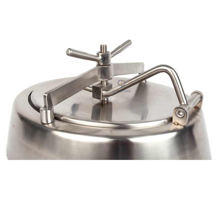 Hygienic Stainless Steel Manhole Tanks with Inward Manway