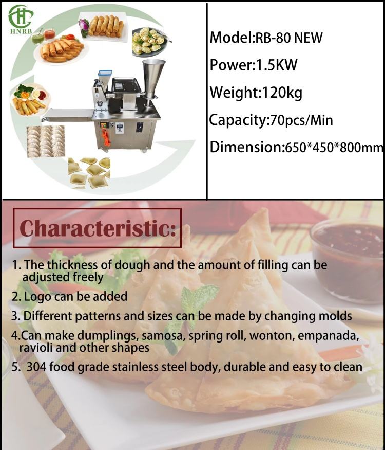 Food Shop Automatic Empanada Making Machine Stainless Steel Dumpling ...