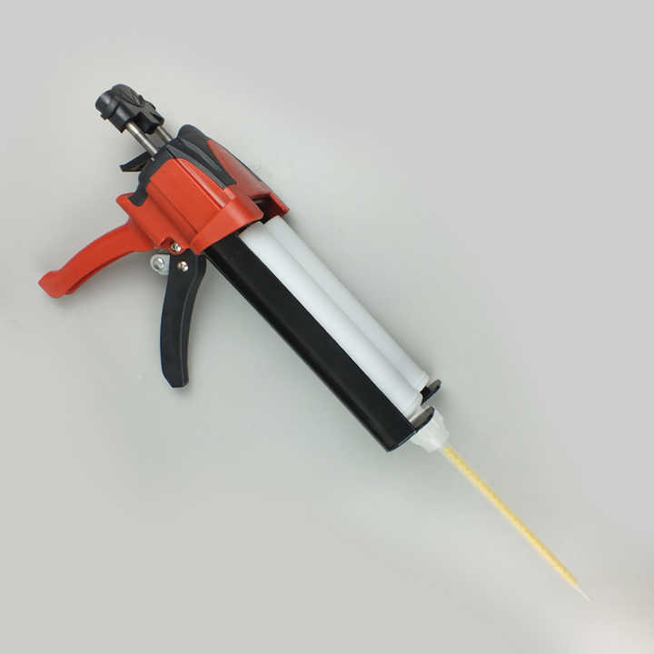 Manual Two-Component AB Glue Gun 400ML Filling Beauty Glue Gun Push Type Labor-Saving Caulking ...