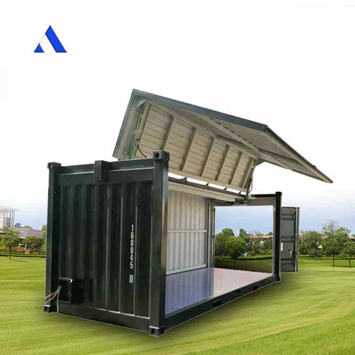 Electric Hydraulic Cylinder Wing Flying Door 20ft Container