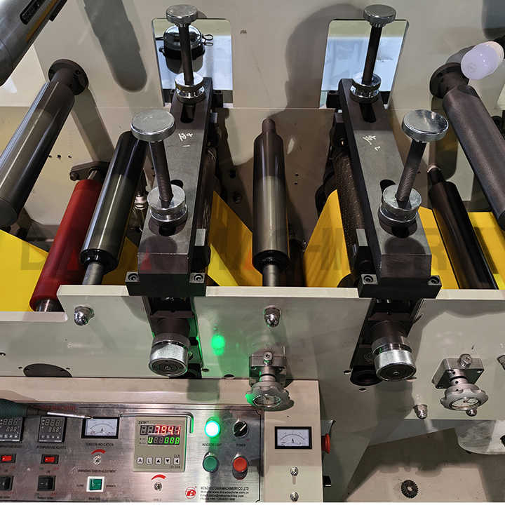 DABA 2 Color Wavy Cut Sequential Label Printing Die Cutting Machine ...