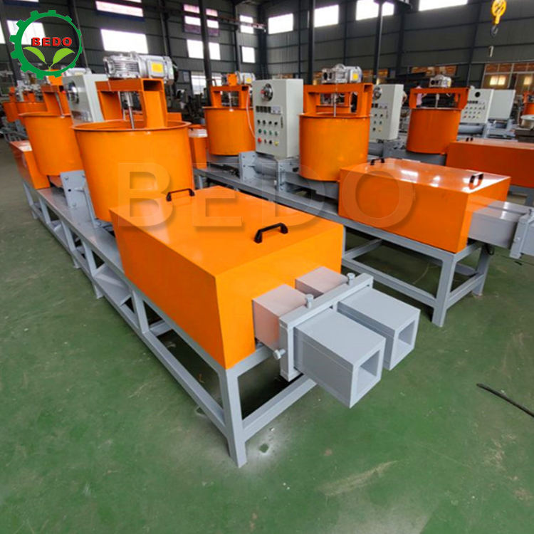 Electric Heating Hydraulic Sawdust Pallet Block Making Machine ...