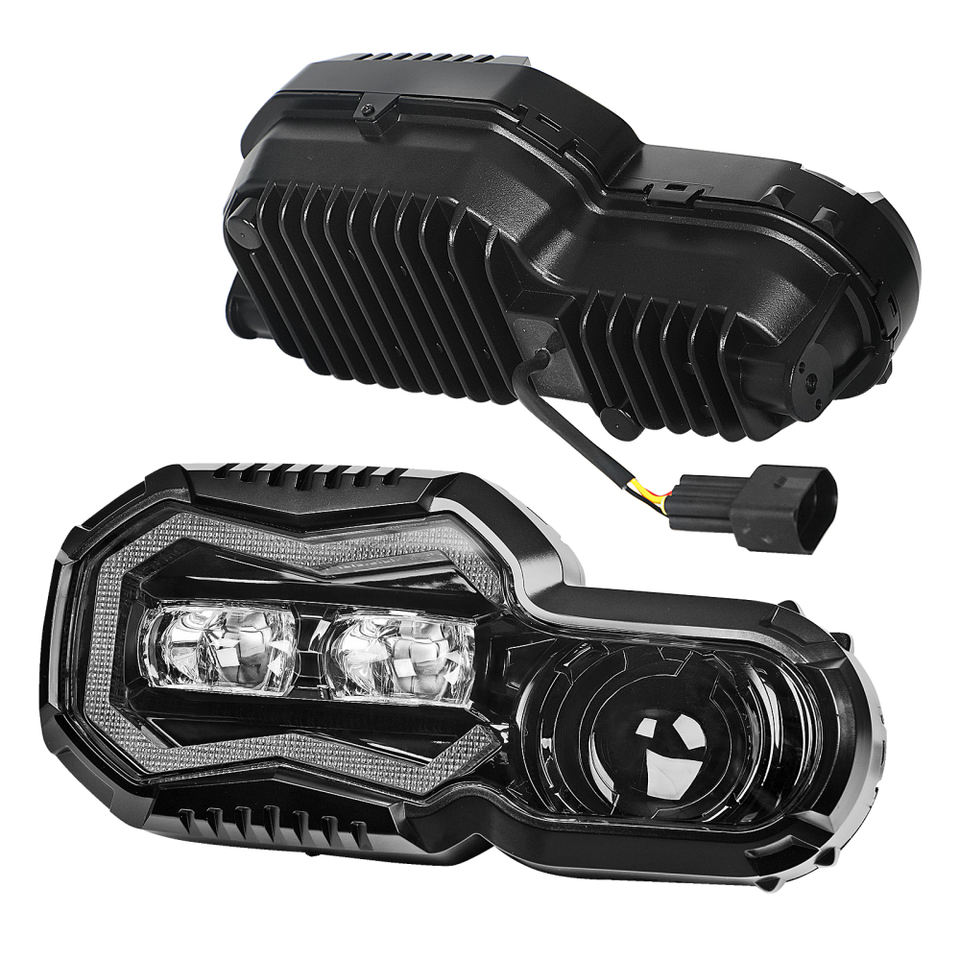 BMW Motorcycle LED Headlights - E24-R113 Emark Approved