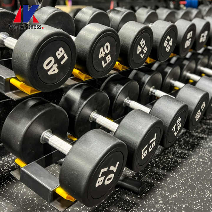 Custom Commercial Dumbbell 100 Lbs - Fitness Equipment