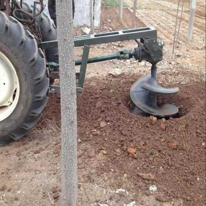 PTO Drill Machine Spiral Digging Machine Tree Planting Drilling Machine ...