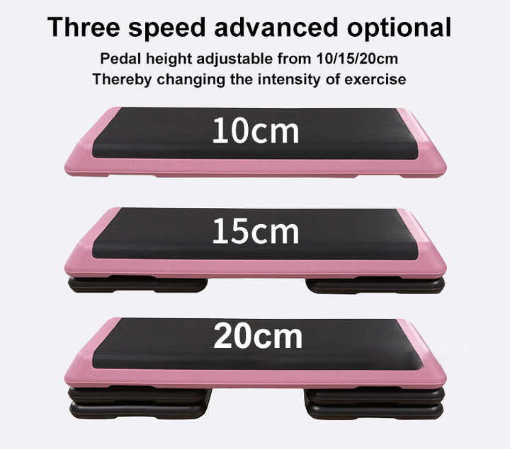 Multi Color Indoor Fitness Platform Exercise Step Bodybuilding Aerobic ...