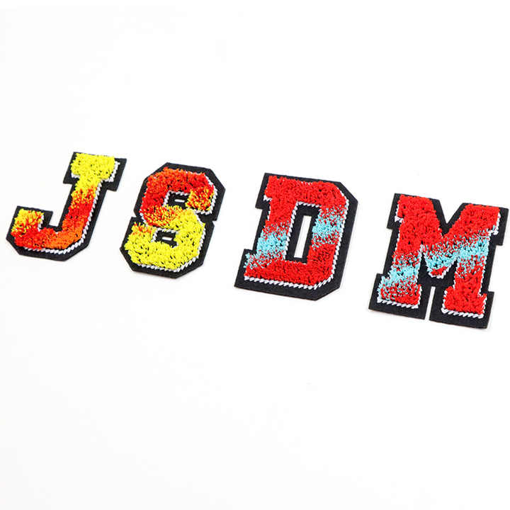 Custom Toothbrush Embroidery Patches - Soft PVC for Clothing