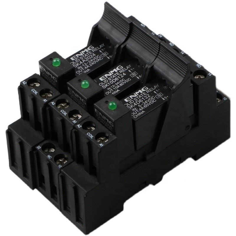 ENMG Solid State Relay SSK10D6132 - Miniature PCB Plug-In Relay for Low ...