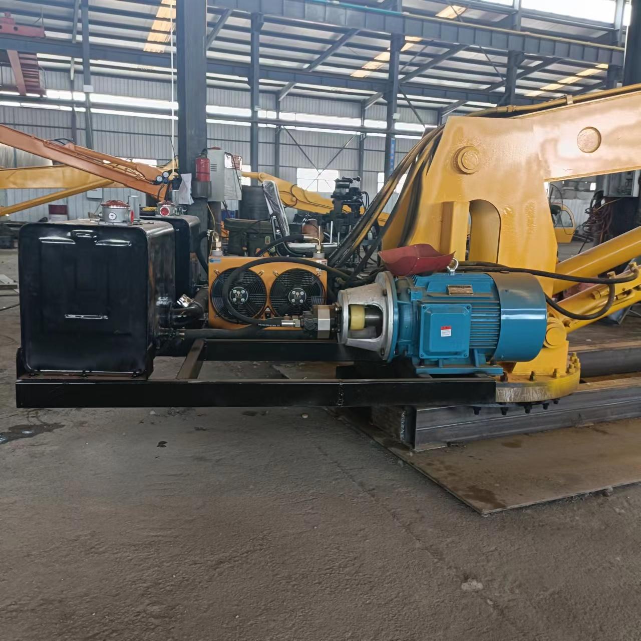 China made loader excavator rotary stone grab wood grab machine ...